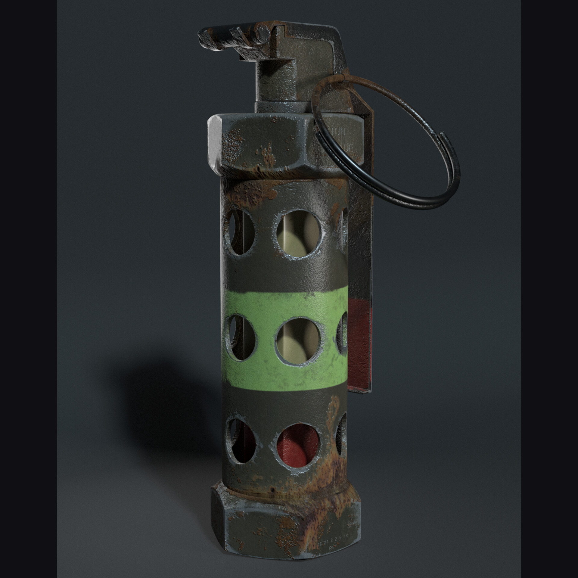 ArtStation - Week 4 & 5: Grenade - Intro to Prop Texturing