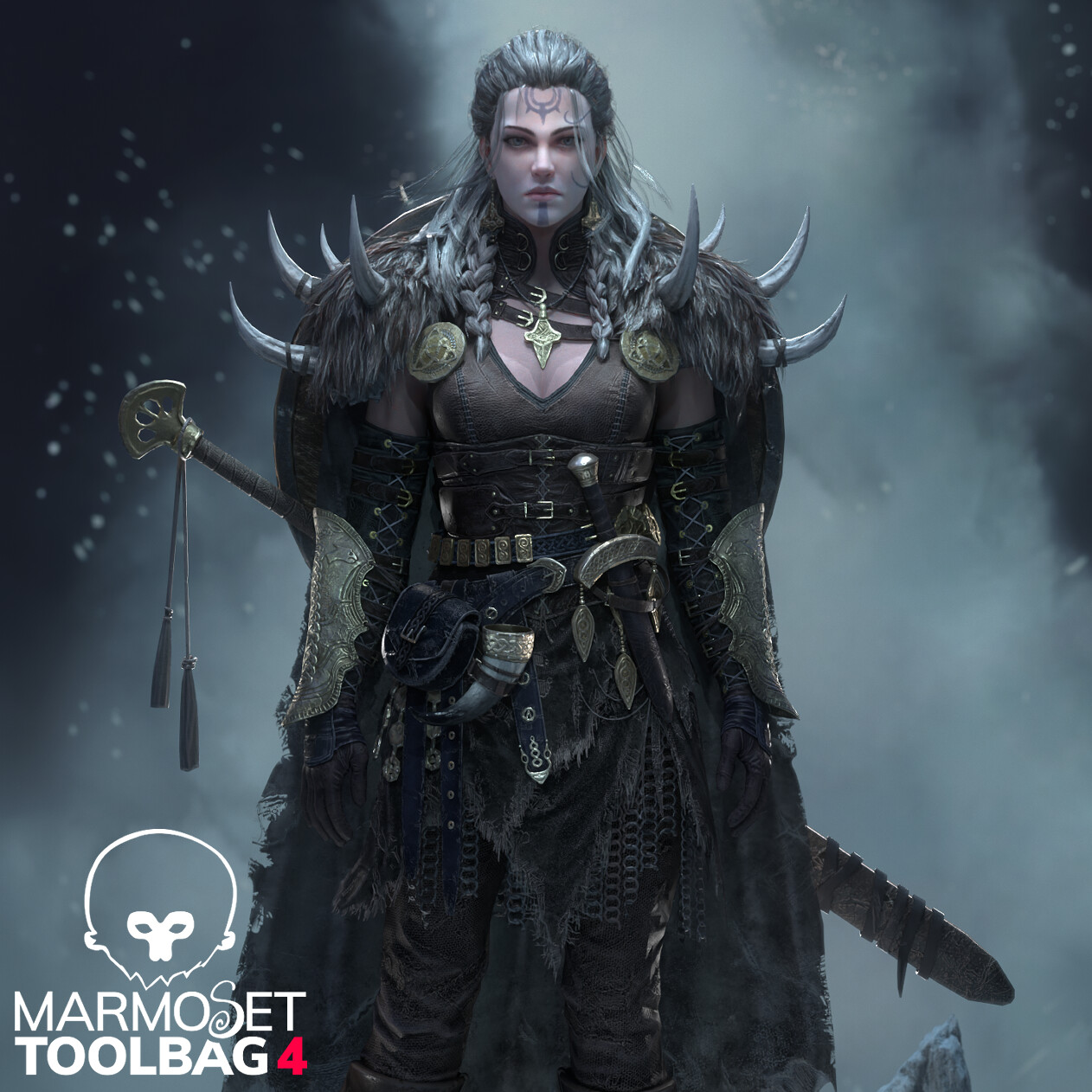 ArtStation - Game Character: Viking