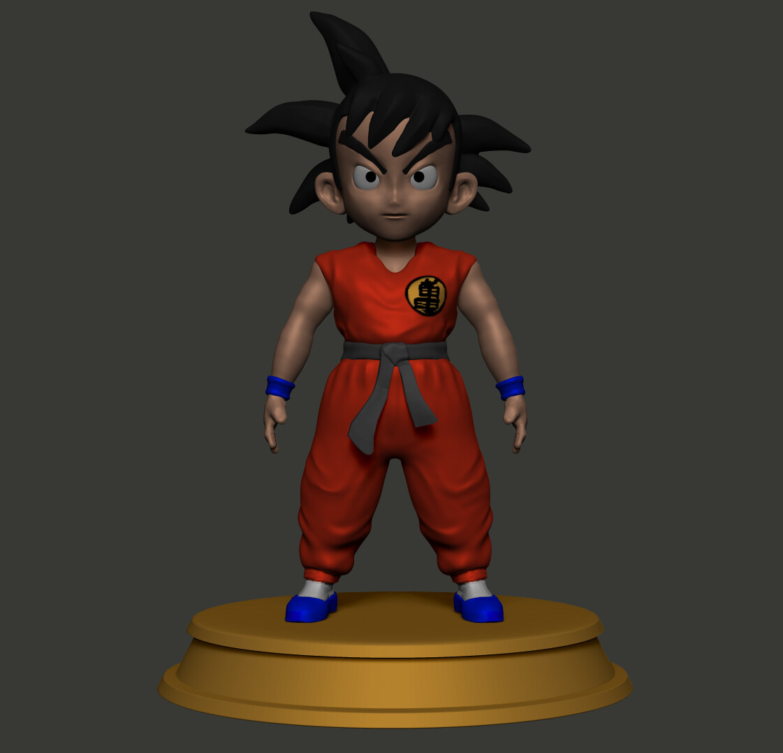 ArtStation - Kid Goku Fanart