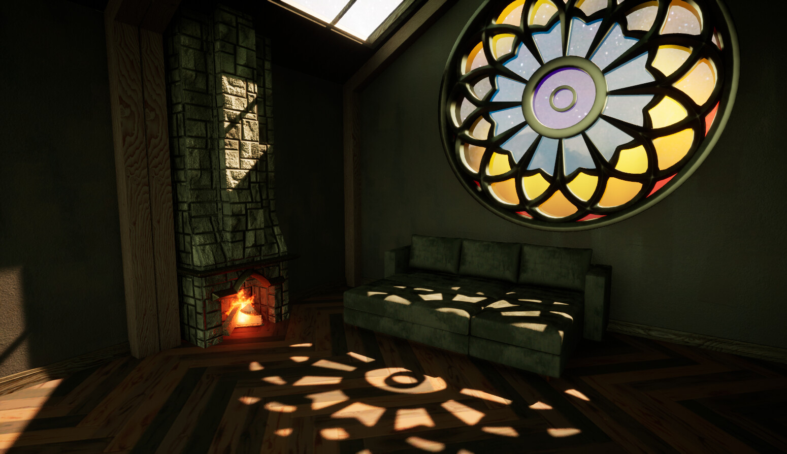 ArtStation - Cozy Gothic Environment