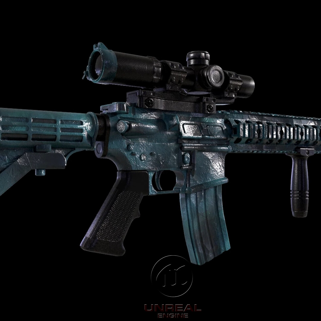 ArtStation - Frost Elemental Gun: Special Effects Showcase