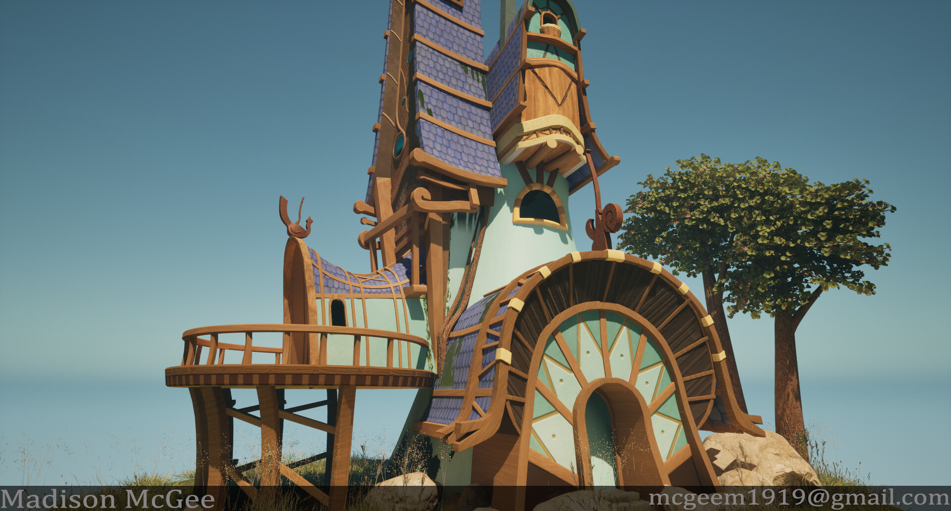 ArtStation - Wizard Tower