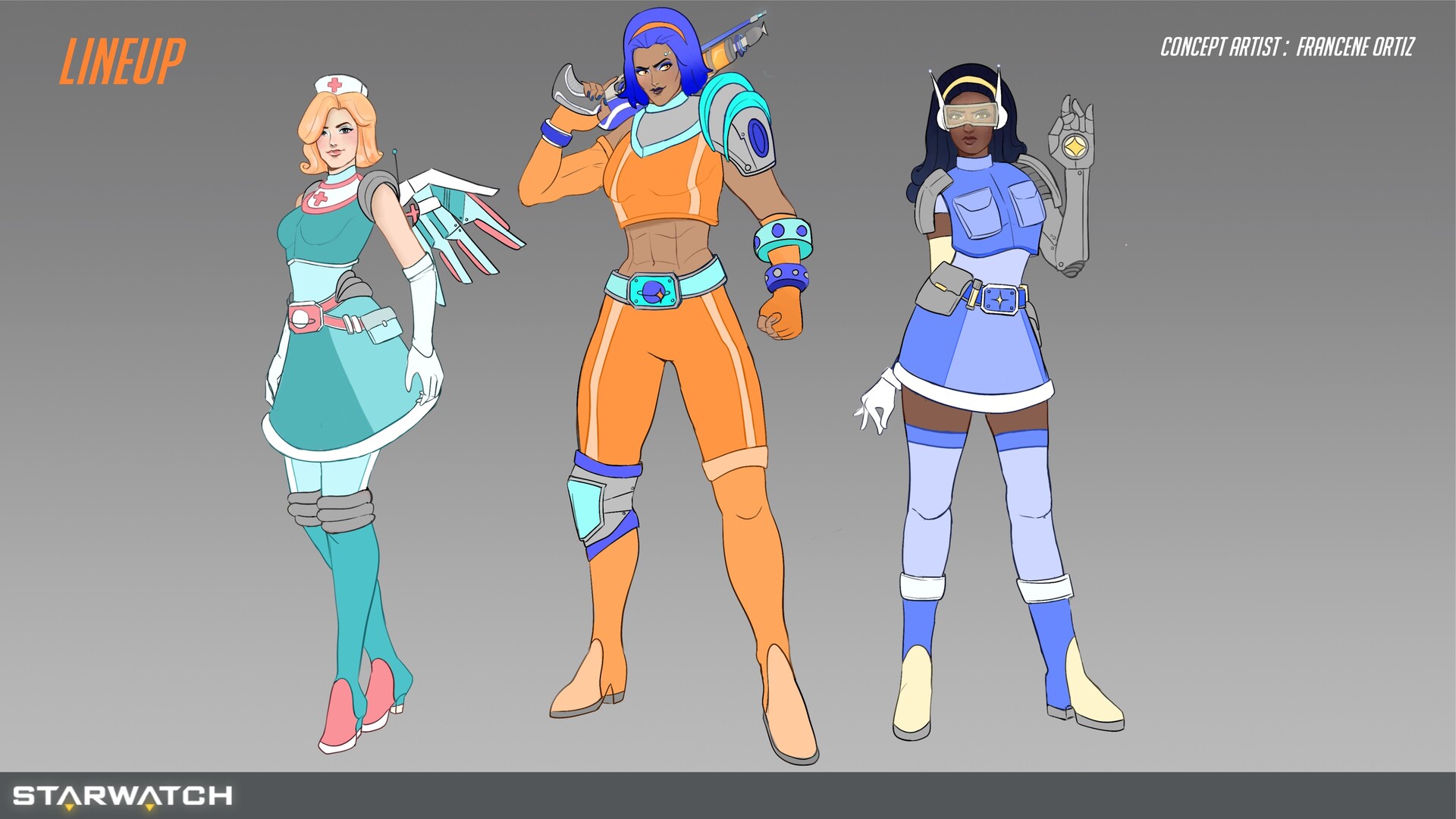 ArtStation - StarWatch - Fanmade Overwatch Skins