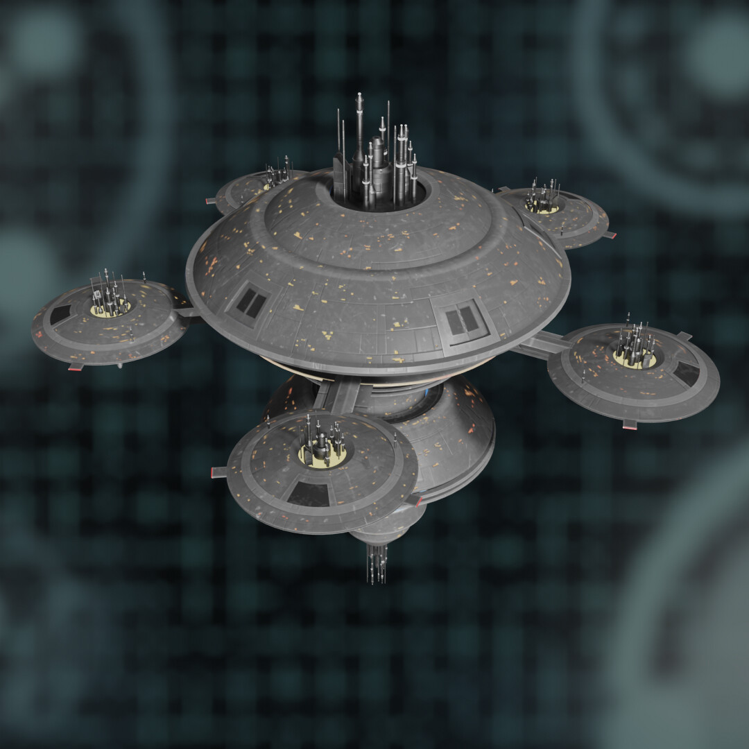 ArtStation - Star Trek - Sol Station Fanart