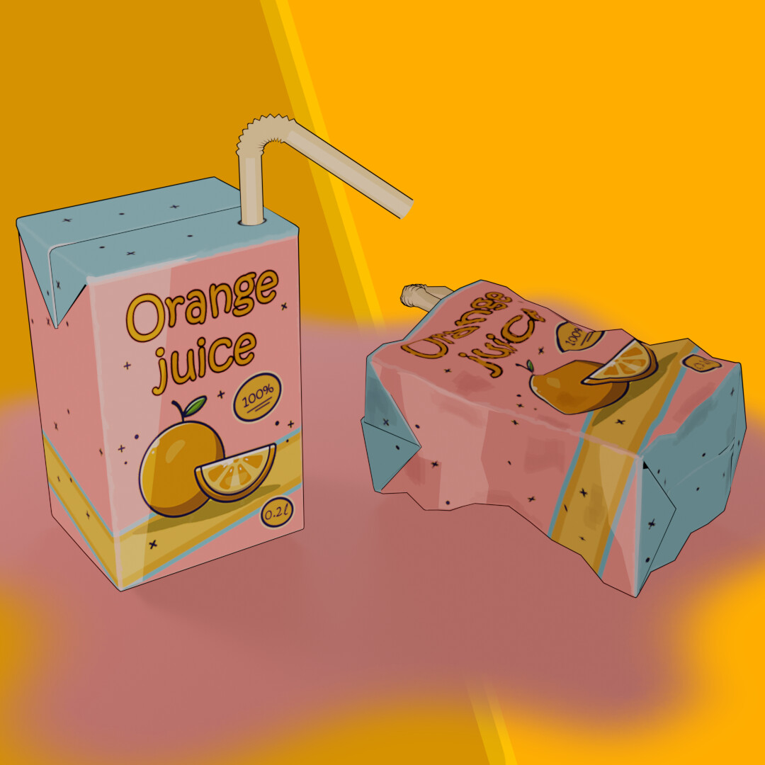 ArtStation - Juice Box (new & old)