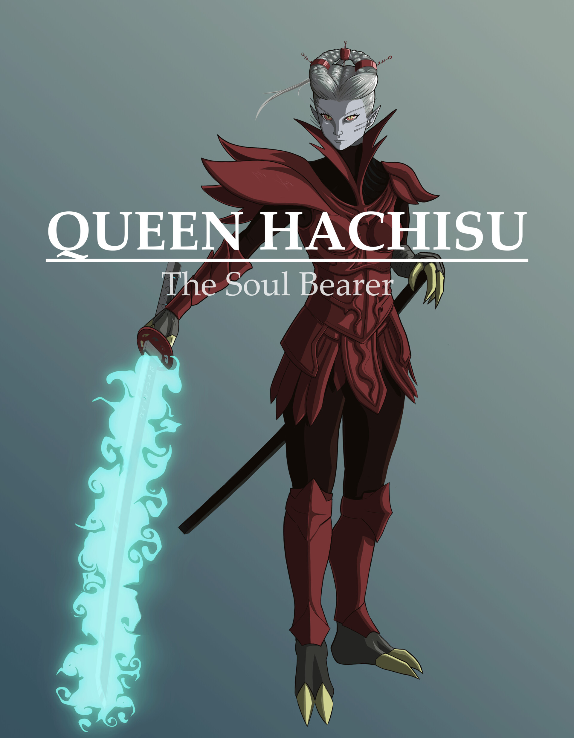 ArtStation - Queen Hachisu: The Soul Bearer