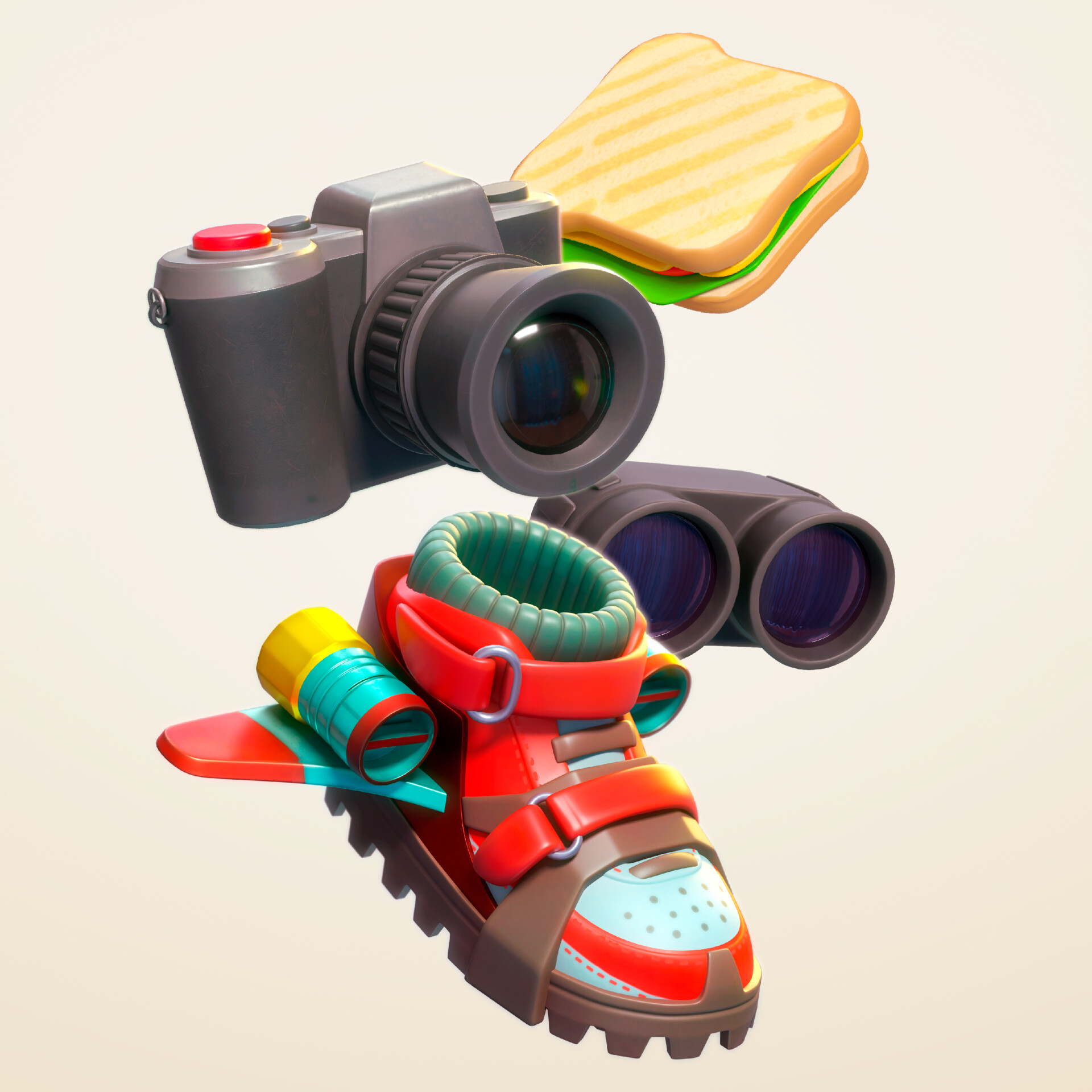 ArtStation - Cartoon Props 2