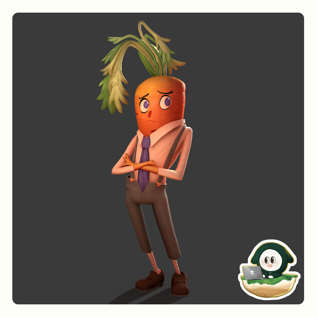 ArtStation - Carrot Man - fanart