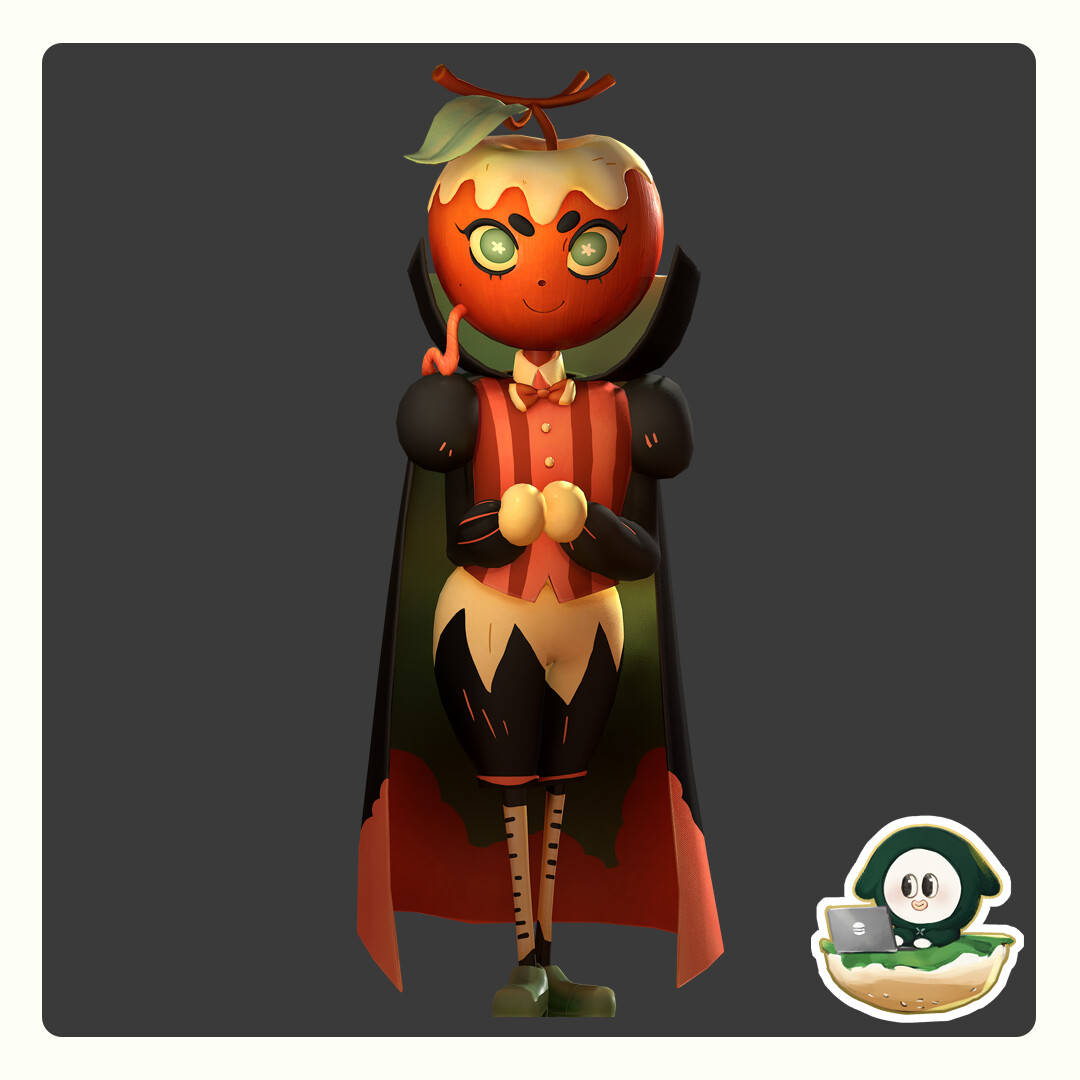 ArtStation - Apple Man - fanart