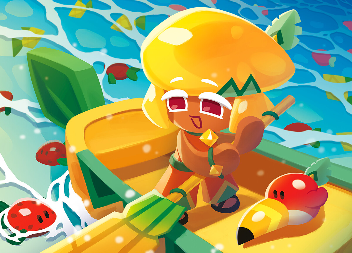 ArtStation - Cookie Run: Braverse TCG - 넥스트 유니버스 Card Illustration