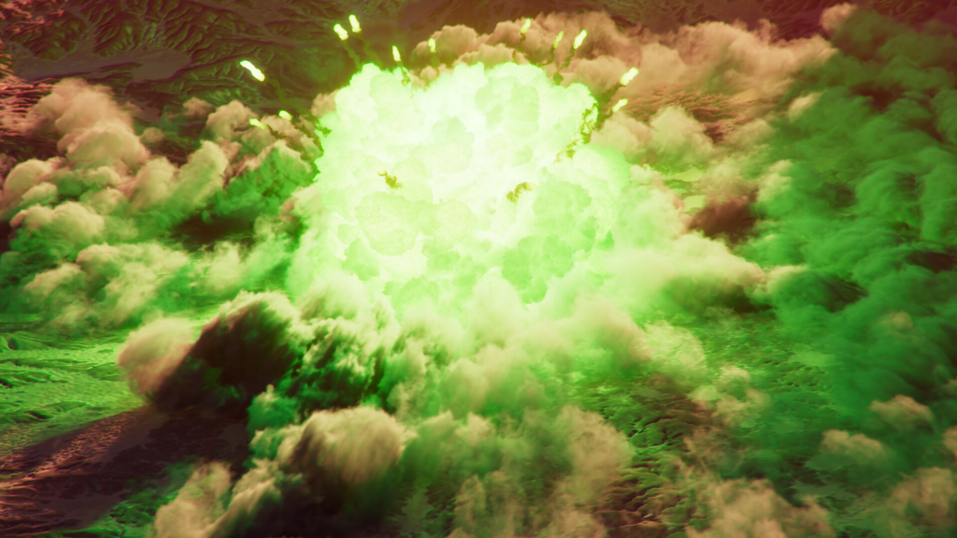ArtStation - Laser Explosion