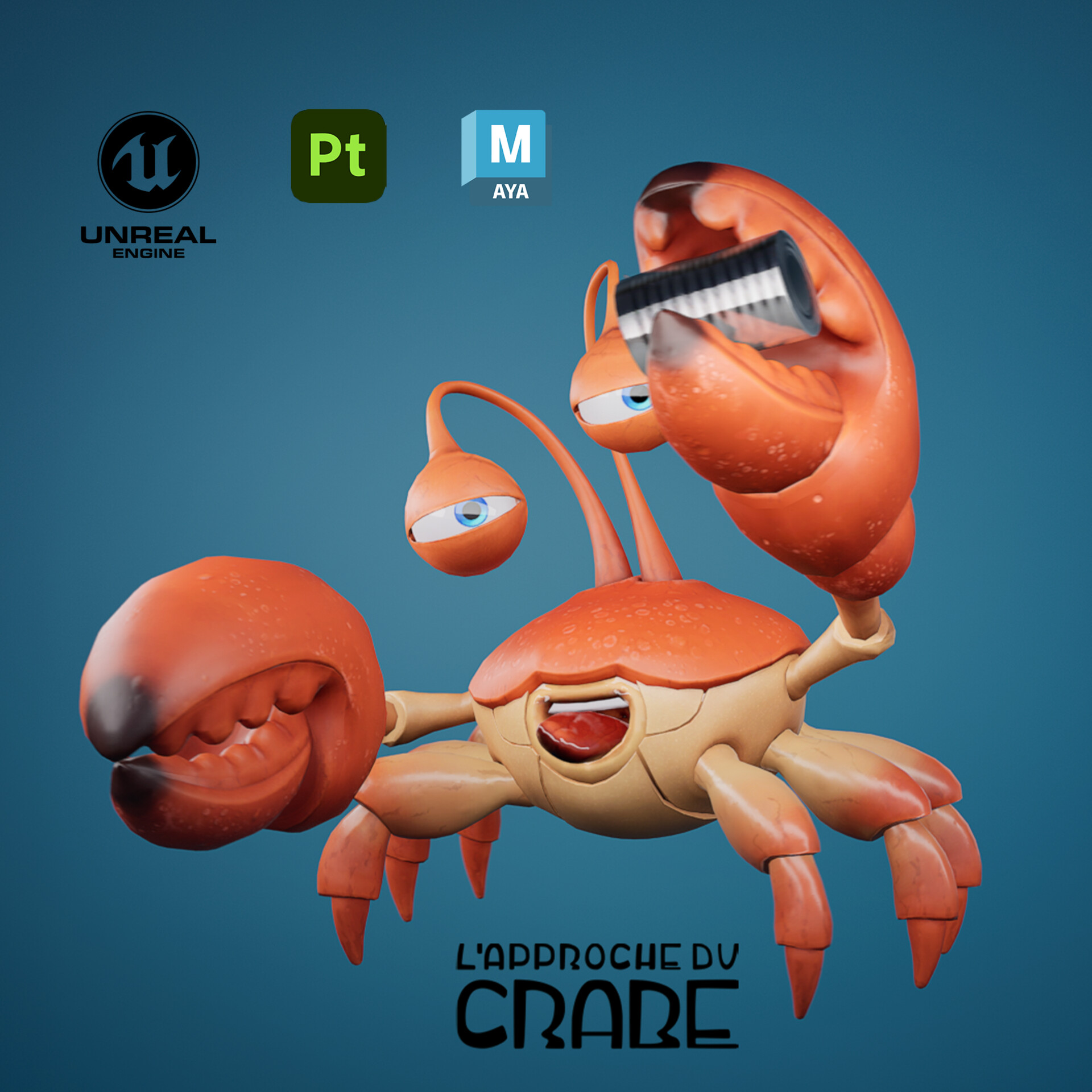 ArtStation - Stylized Crab