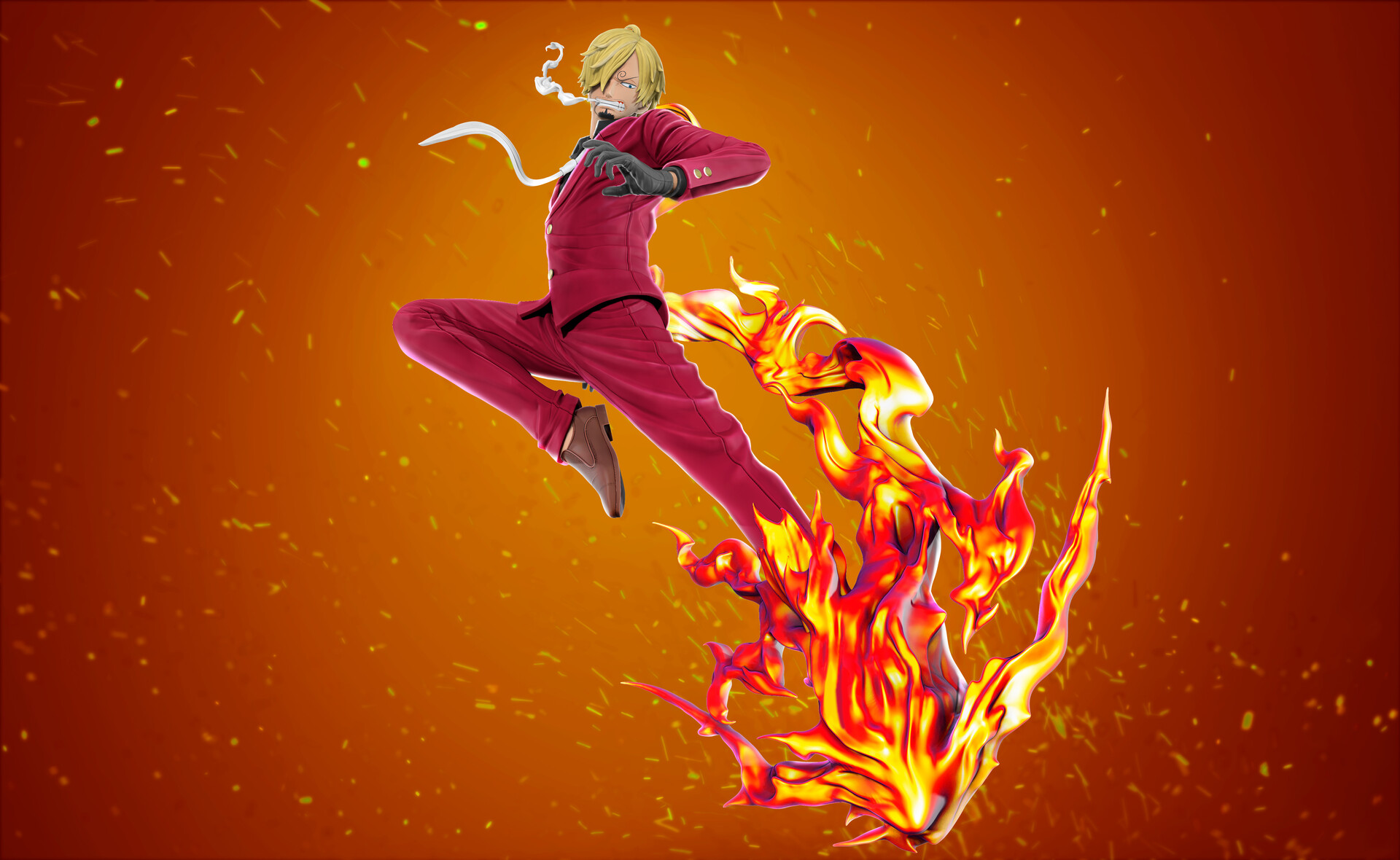 ArtStation - Sanji - One Piece - Ryu Studio "Raid of Onigashima" Diorama