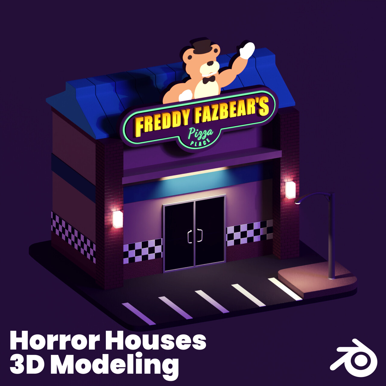 Eevee Feywild - Horror Houses 3D Models