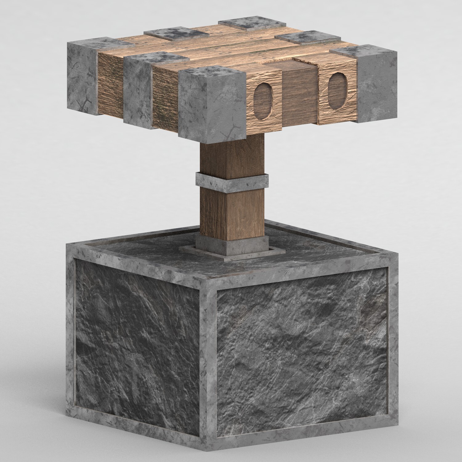 ArtStation - Minecraft Piston: Suzume Edition