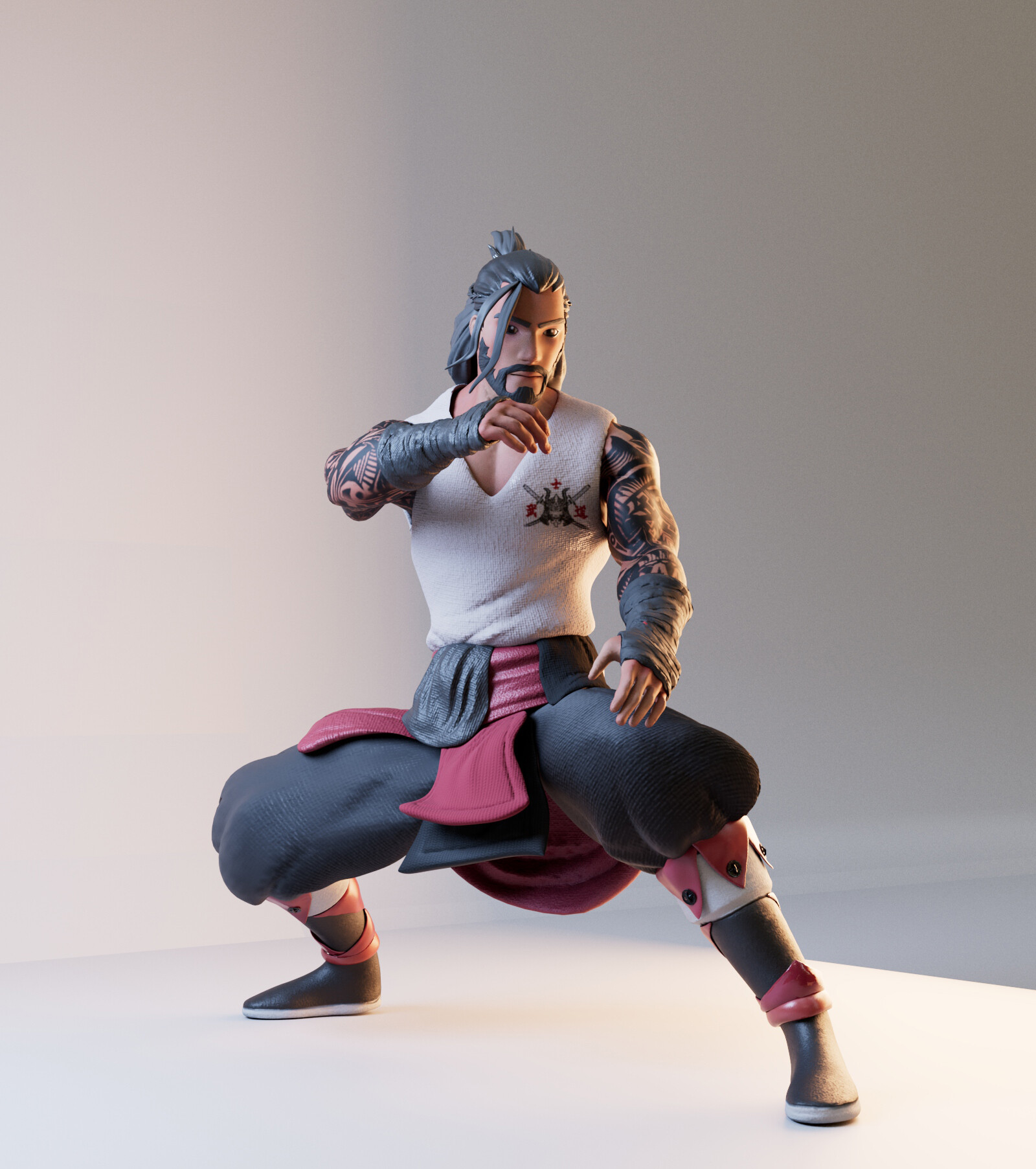 ArtStation - Semi Real Anime Character