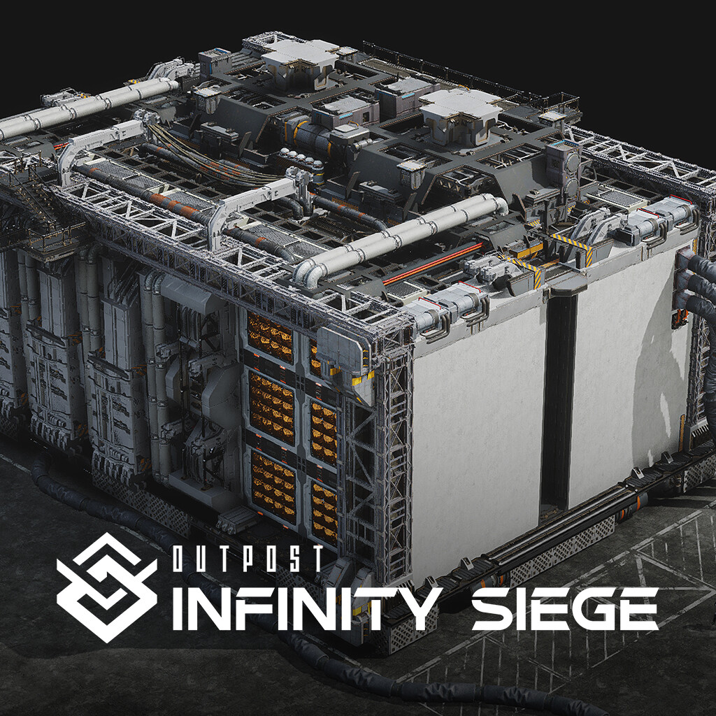 ArtStation - OUTPOST - KITBASH Combination Design