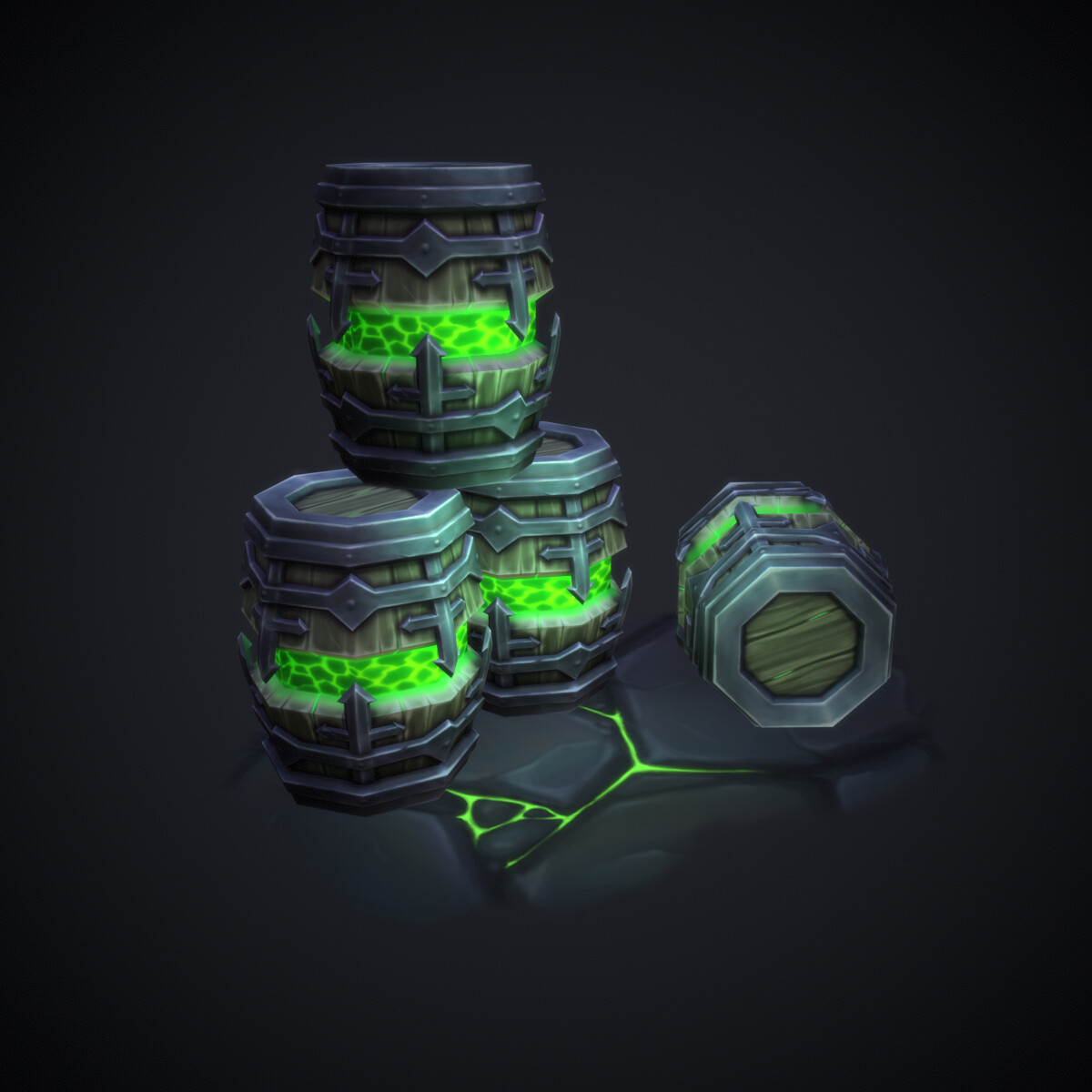 ArtStation - Undercity barrel