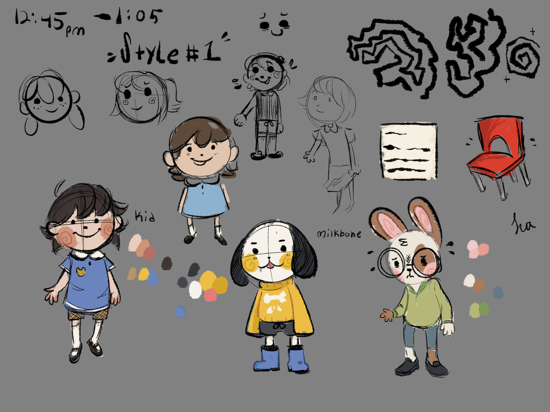 ArtStation - Stress Test Style & Character Concepts