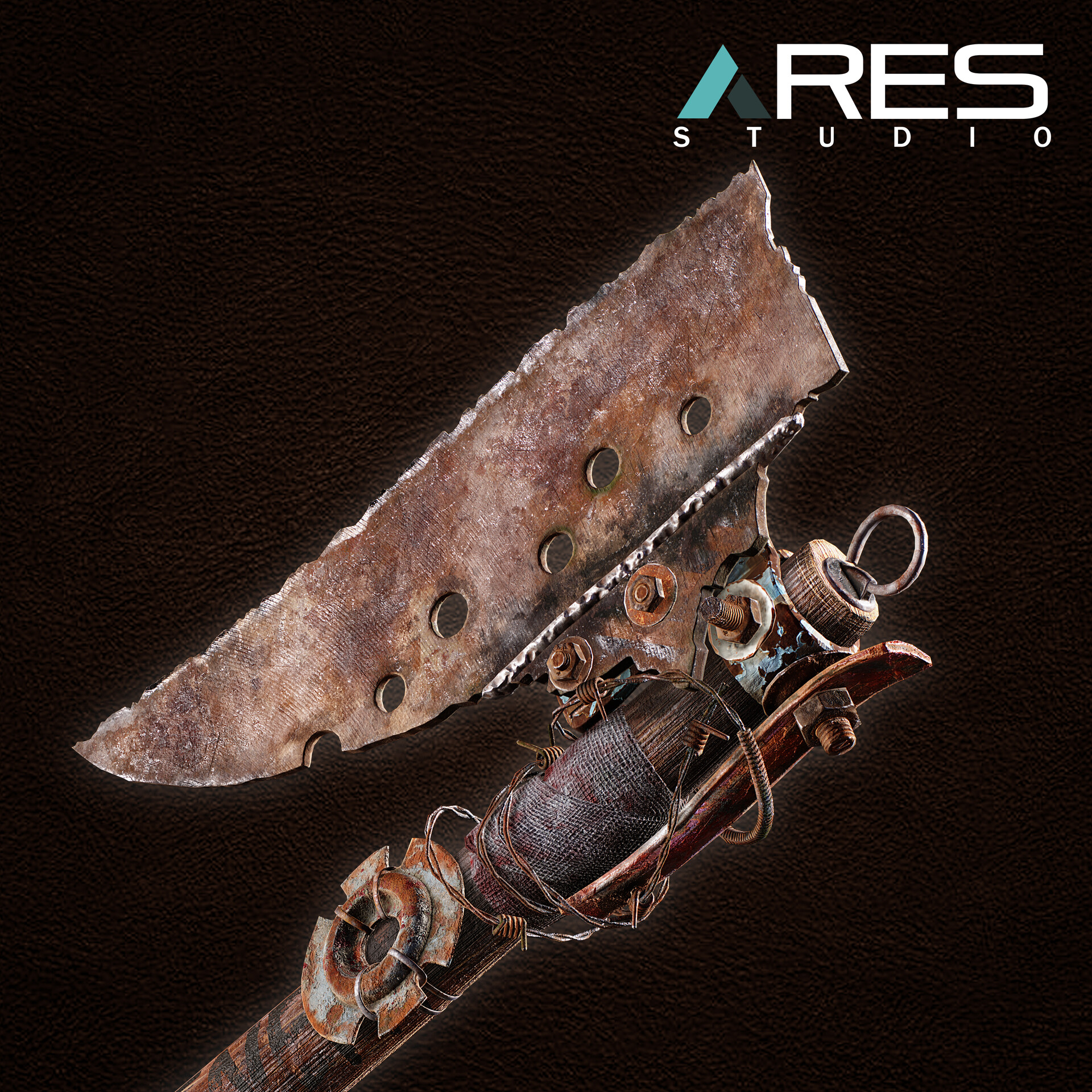 ArtStation - Post Apocalyptic Weapon