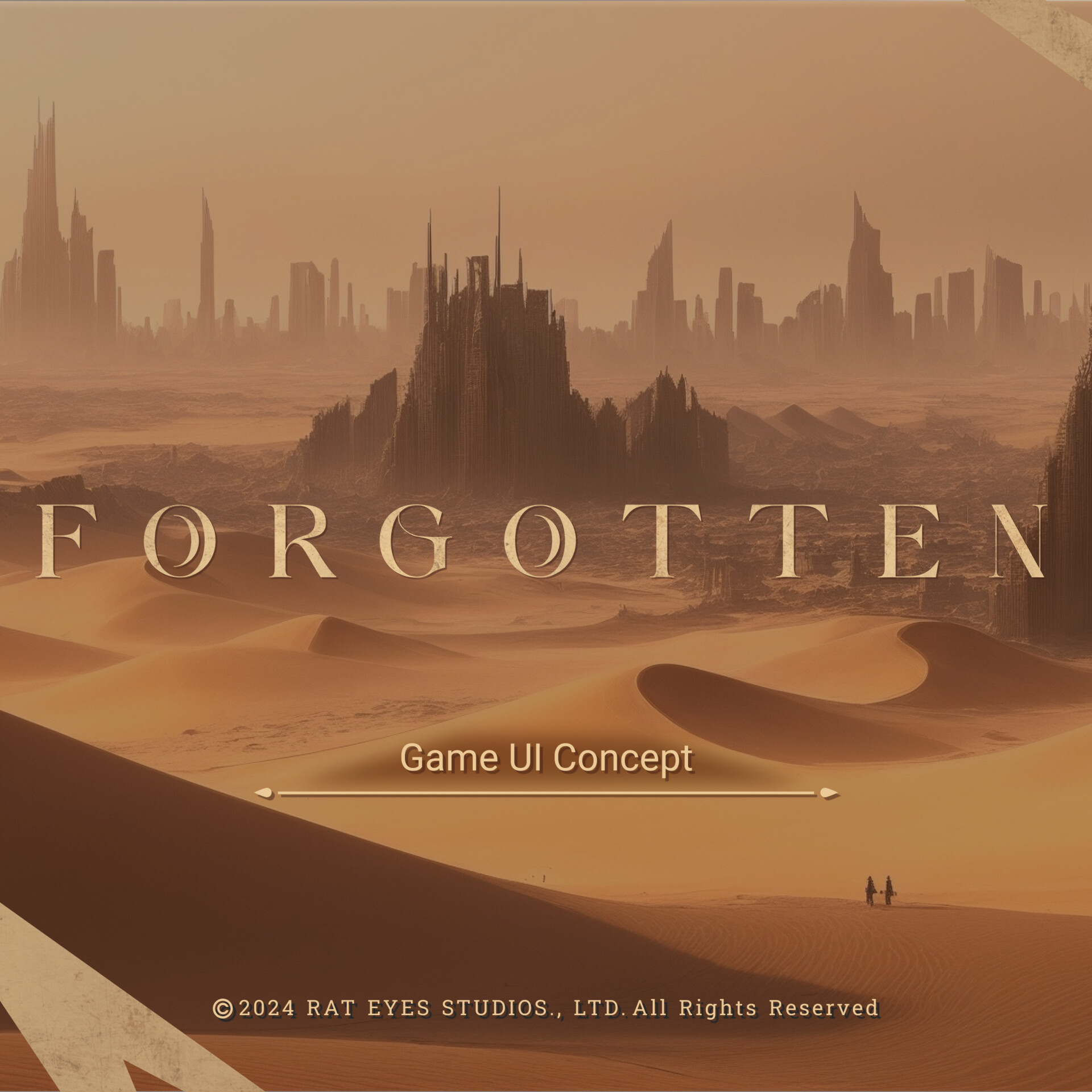 ArtStation - Forgotten - Game UI Concept