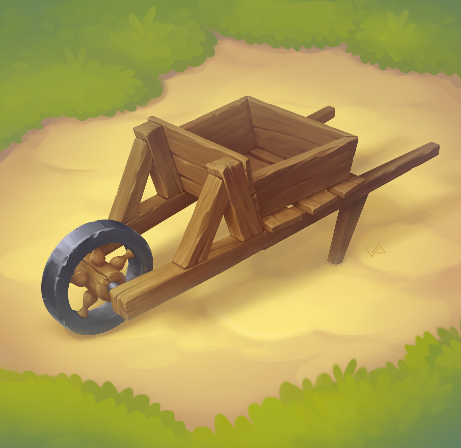 ArtStation - Wheelbarrows props
