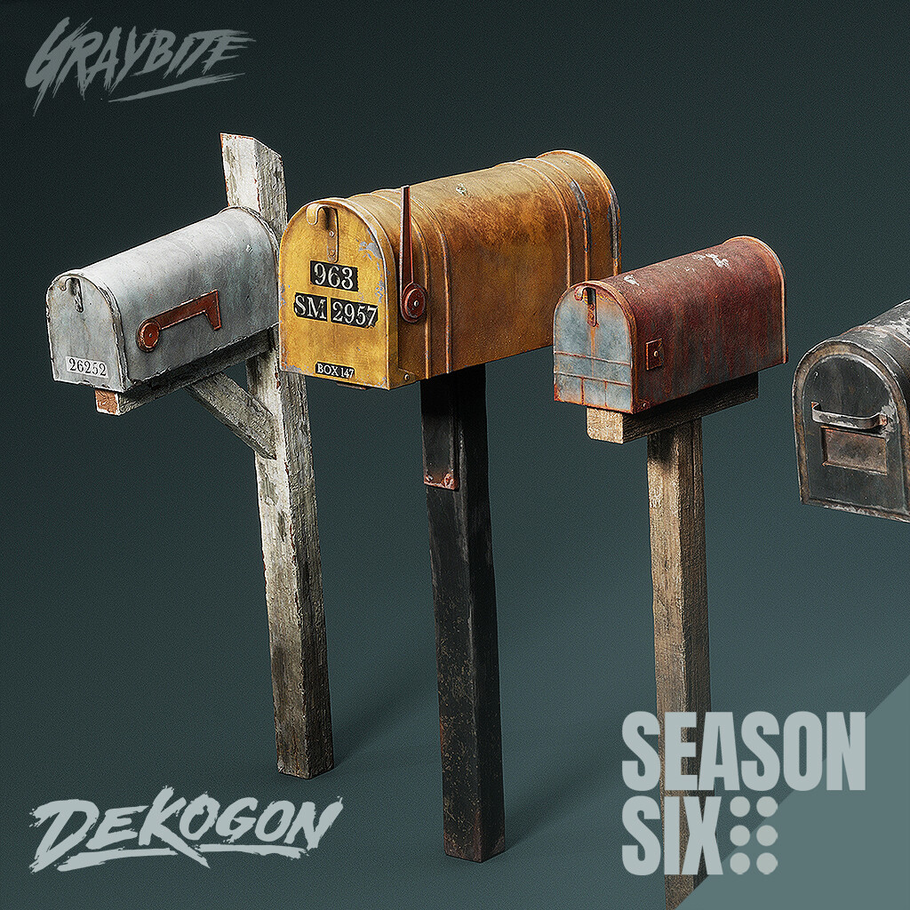 ArtStation - Mailbox-Dekogon Season Six