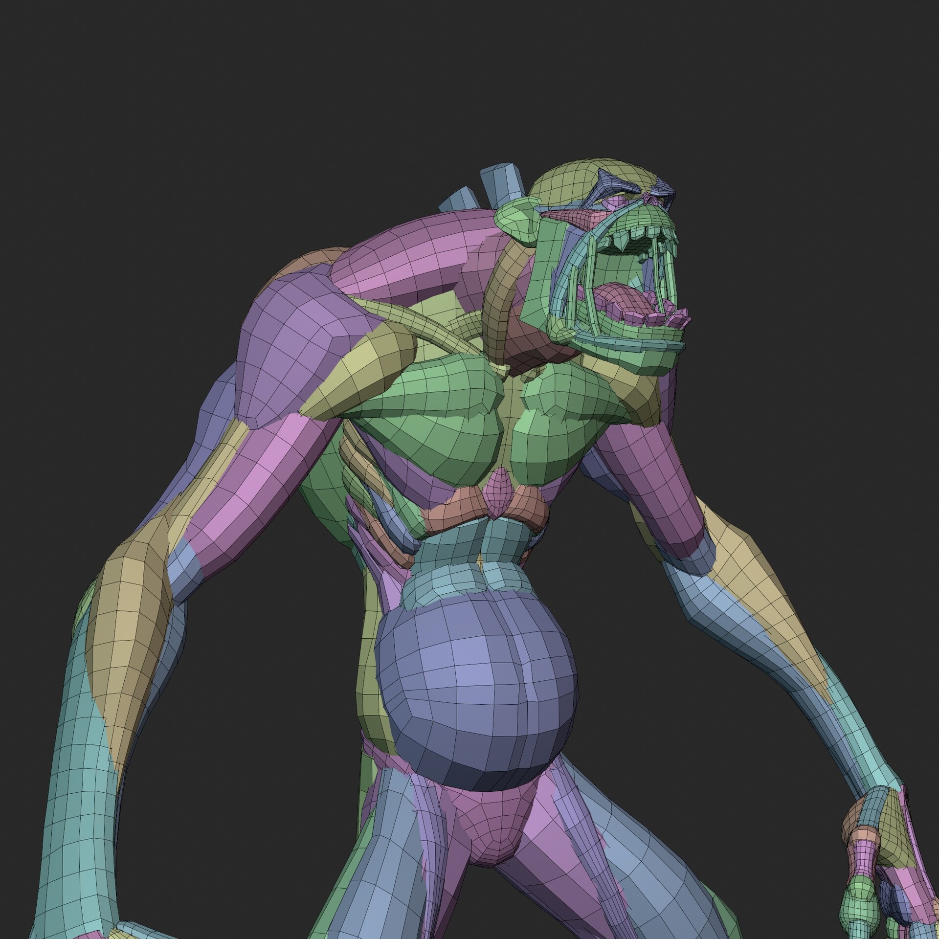 ArtStation - Stylized Creature Anatomy Blockout V2