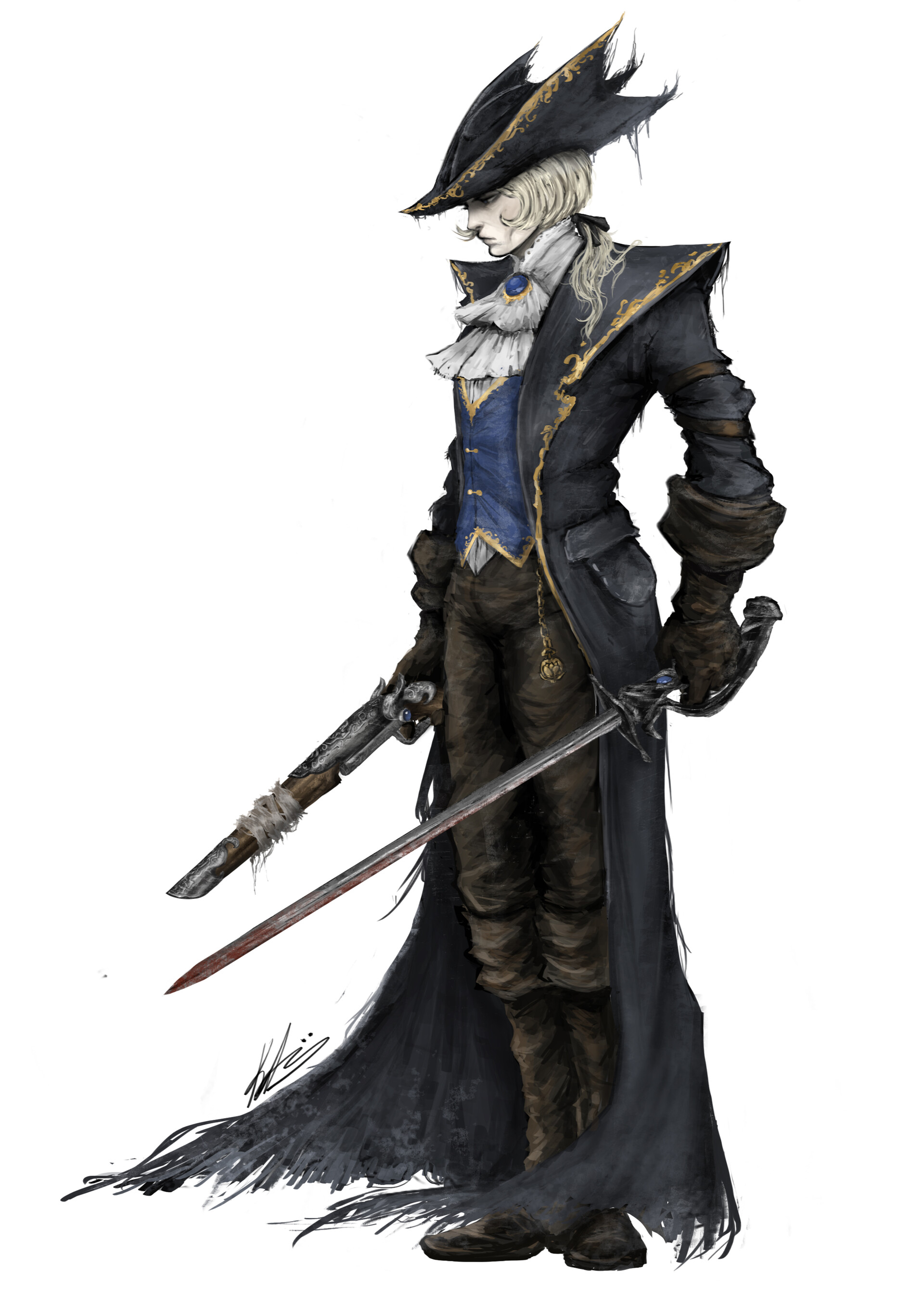 ArtStation - Bloodborne Inspired Character Design