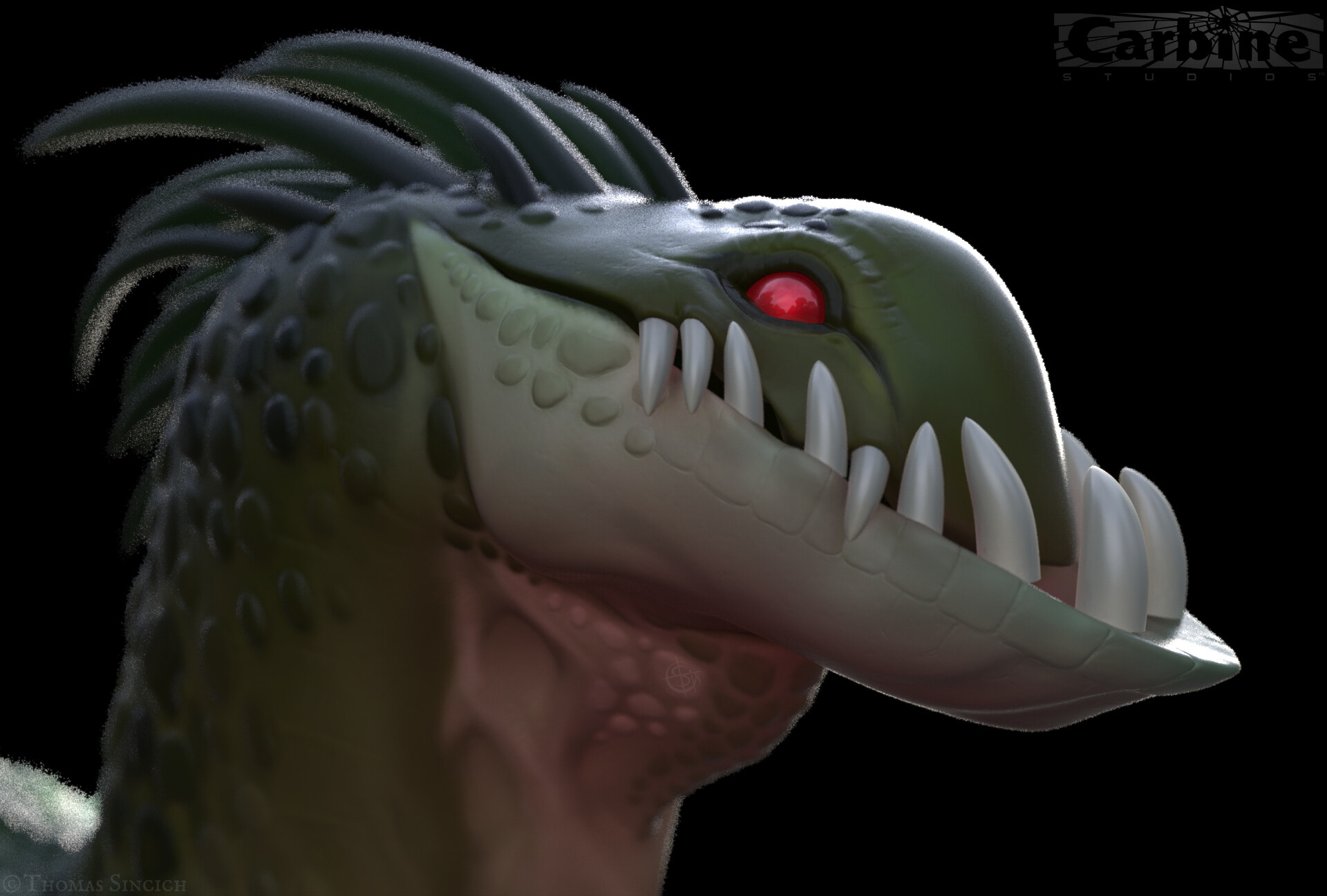 ArtStation - Raptor Mount