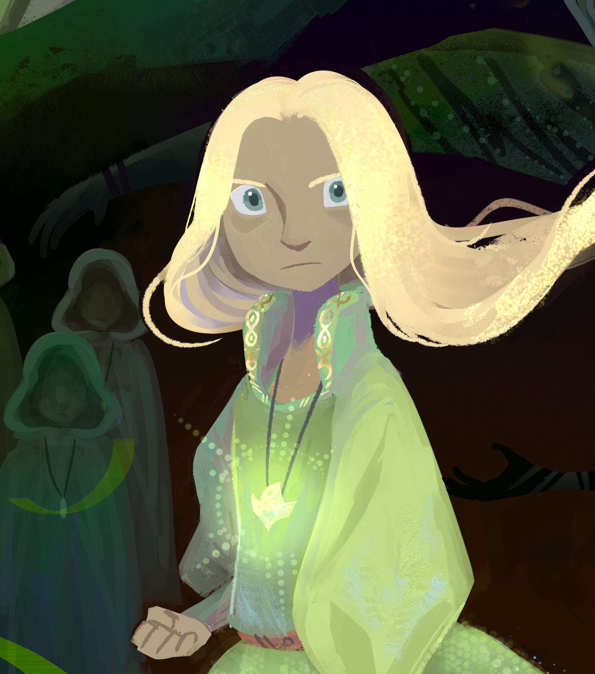 ArtStation - Secrets of Enchanted Waters ("Тайны Чароводья") - Elda and ...