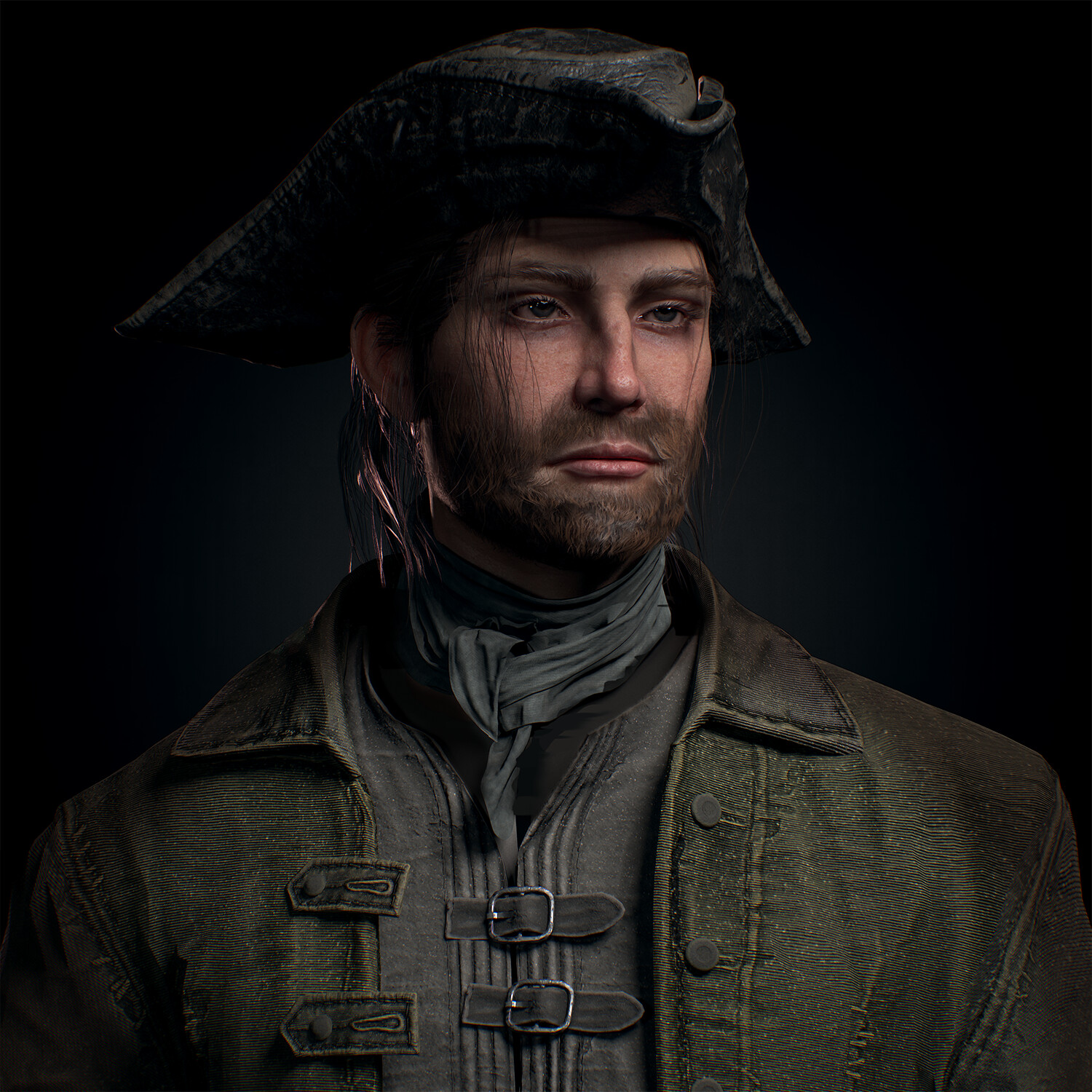 ArtStation - WIP - Colonial hunter