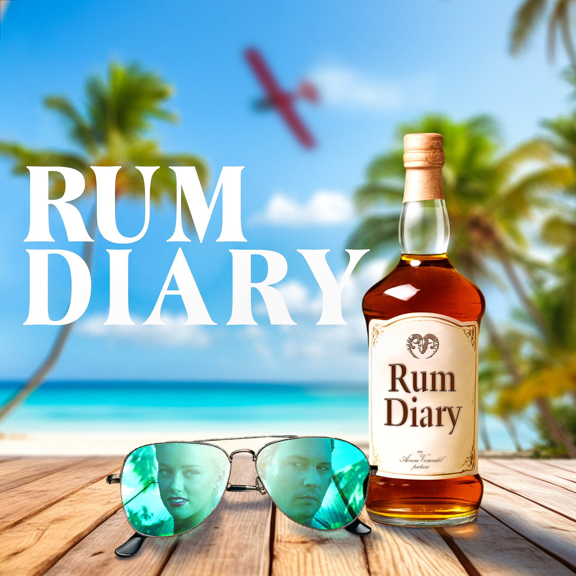 ArtStation - Rum Diary - Movie Poster