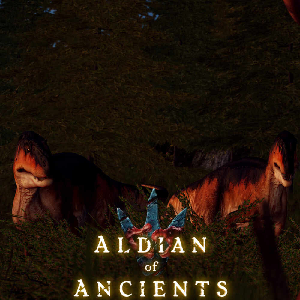 ArtStation - Aldian of Ancients - Sinraptor Animations + Renders