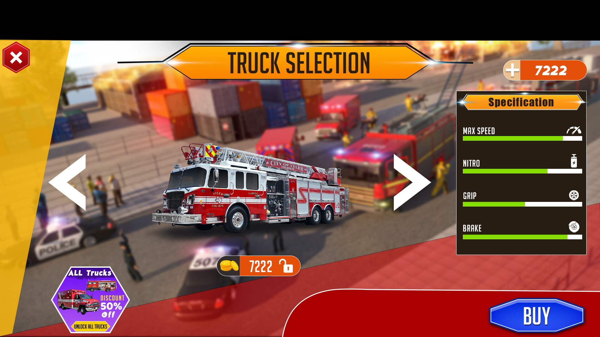 ArtStation - Firefighter Game UI