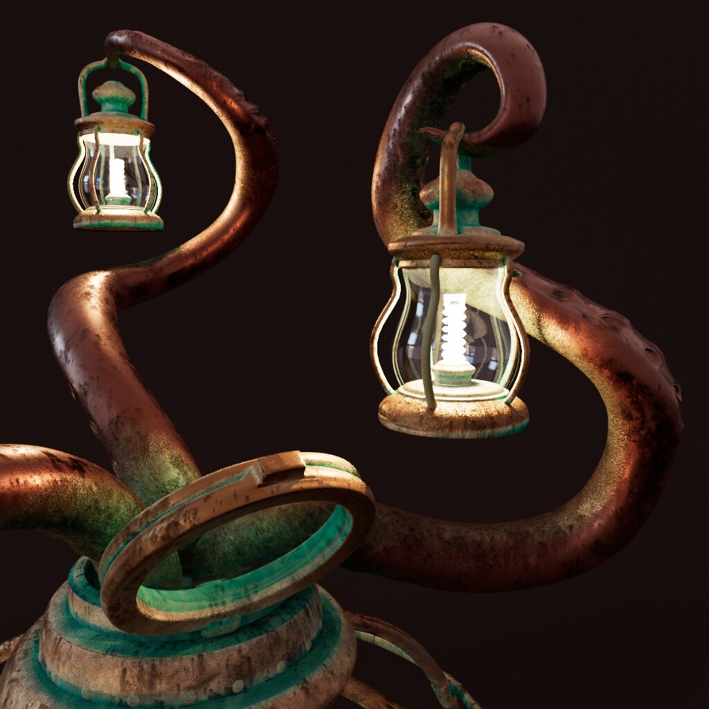 ArtStation - Steampunk light