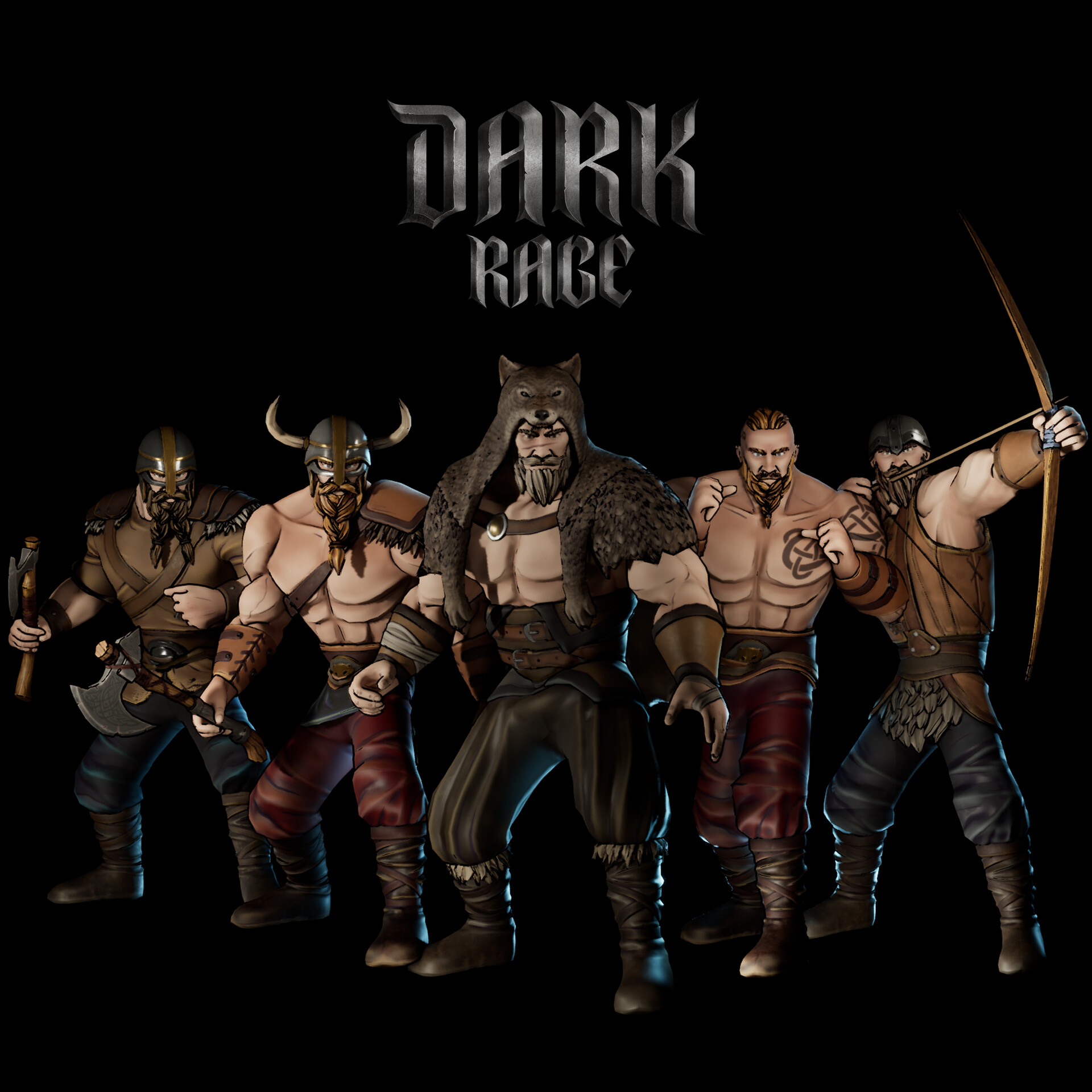 ArtStation - Medieval shooter "Dark Rage"