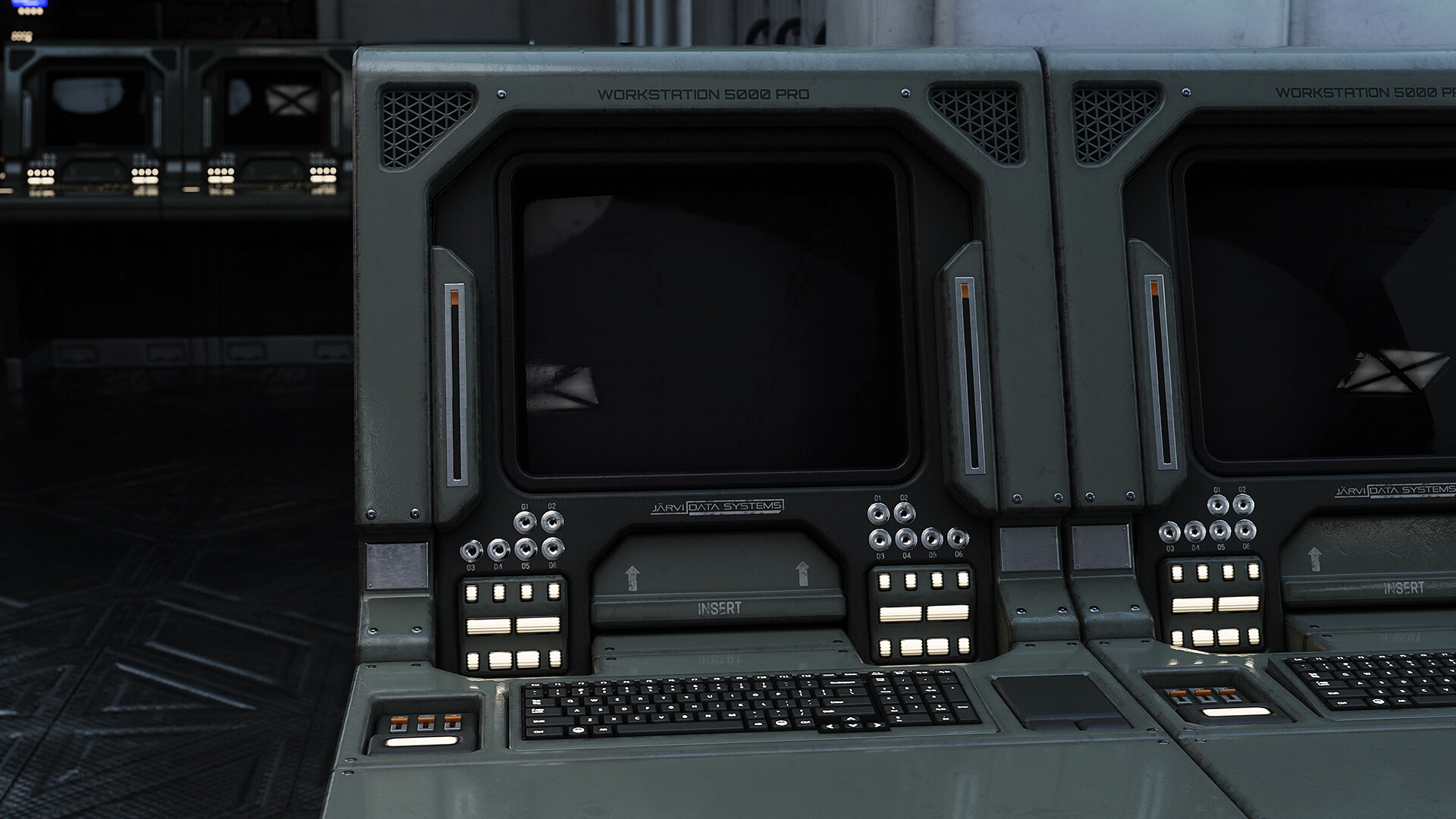 ArtStation - Abysm - Computer Console