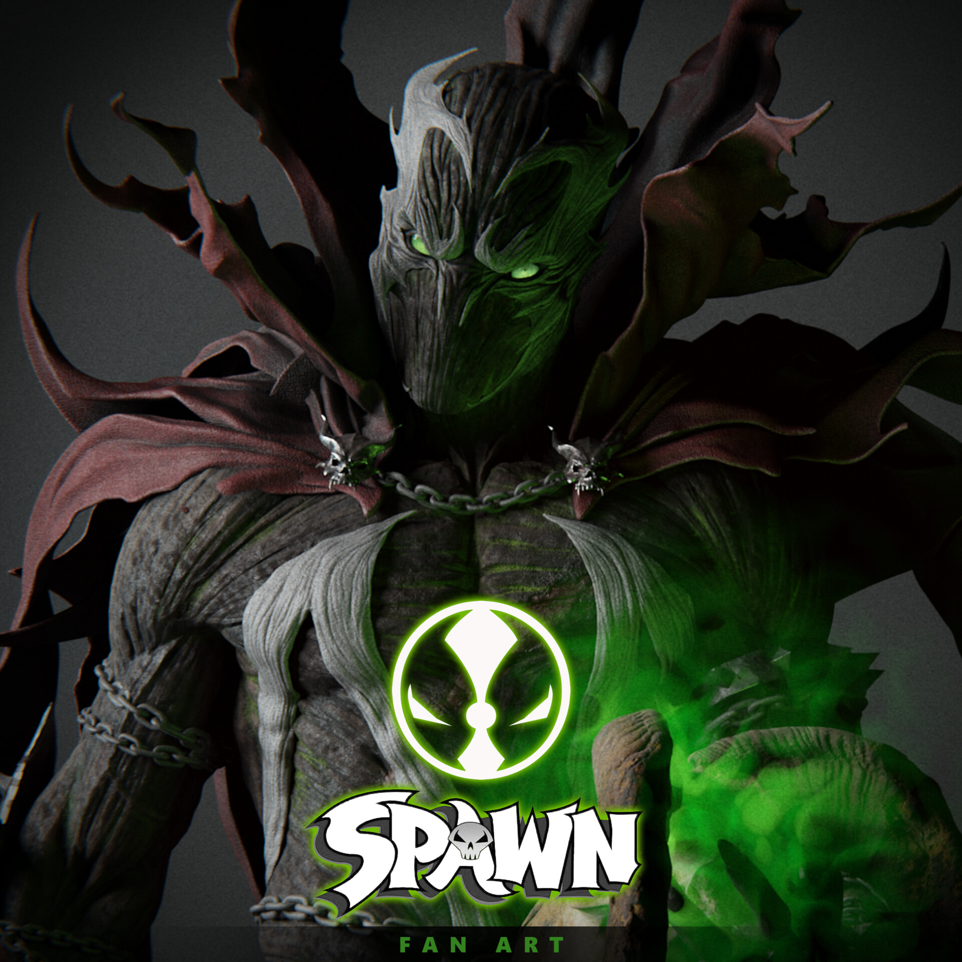 ArtStation - Spawn - Texturing and Lookdev