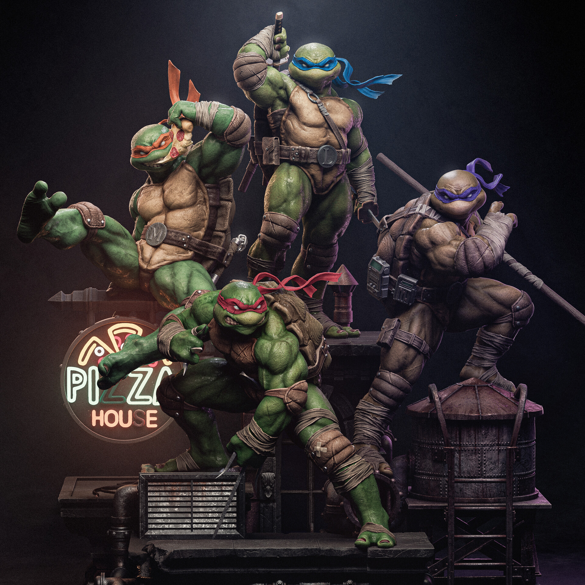 ArtStation - TMNT - fanart