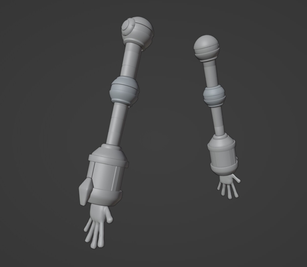 ArtStation - First person shooter arms Cartoon style