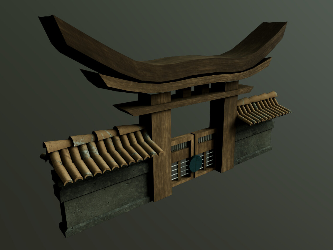 ArtStation - Torii Gate 01