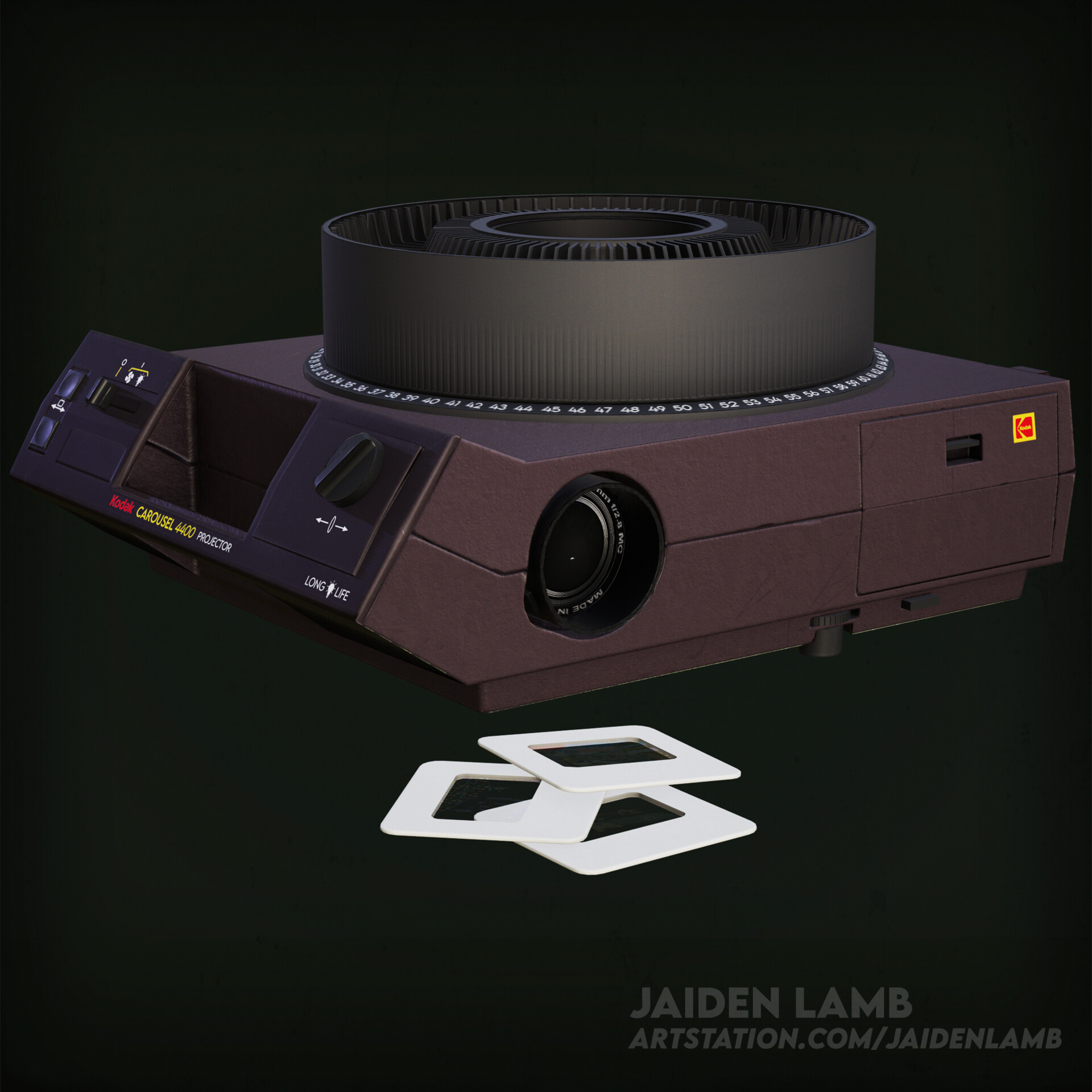 ArtStation - Kodak Slide Projector