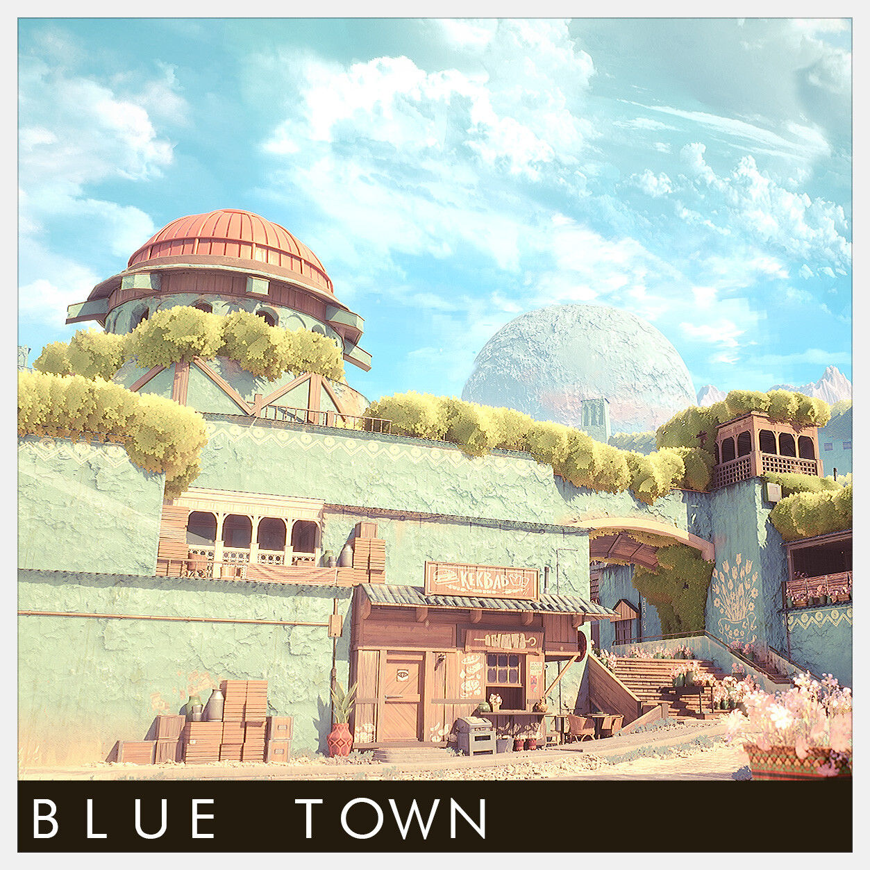 Anthony Pitts - Blue Town