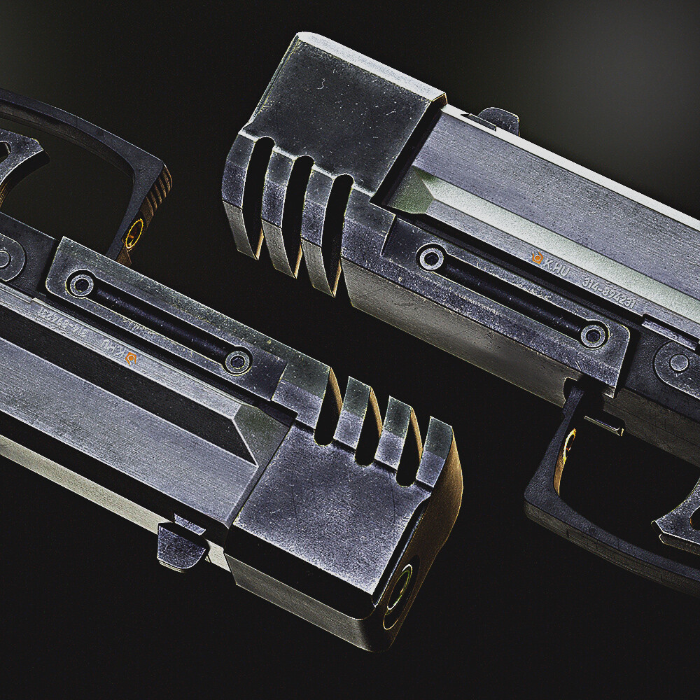 ArtStation - Half-Life 2 Pistol Remake