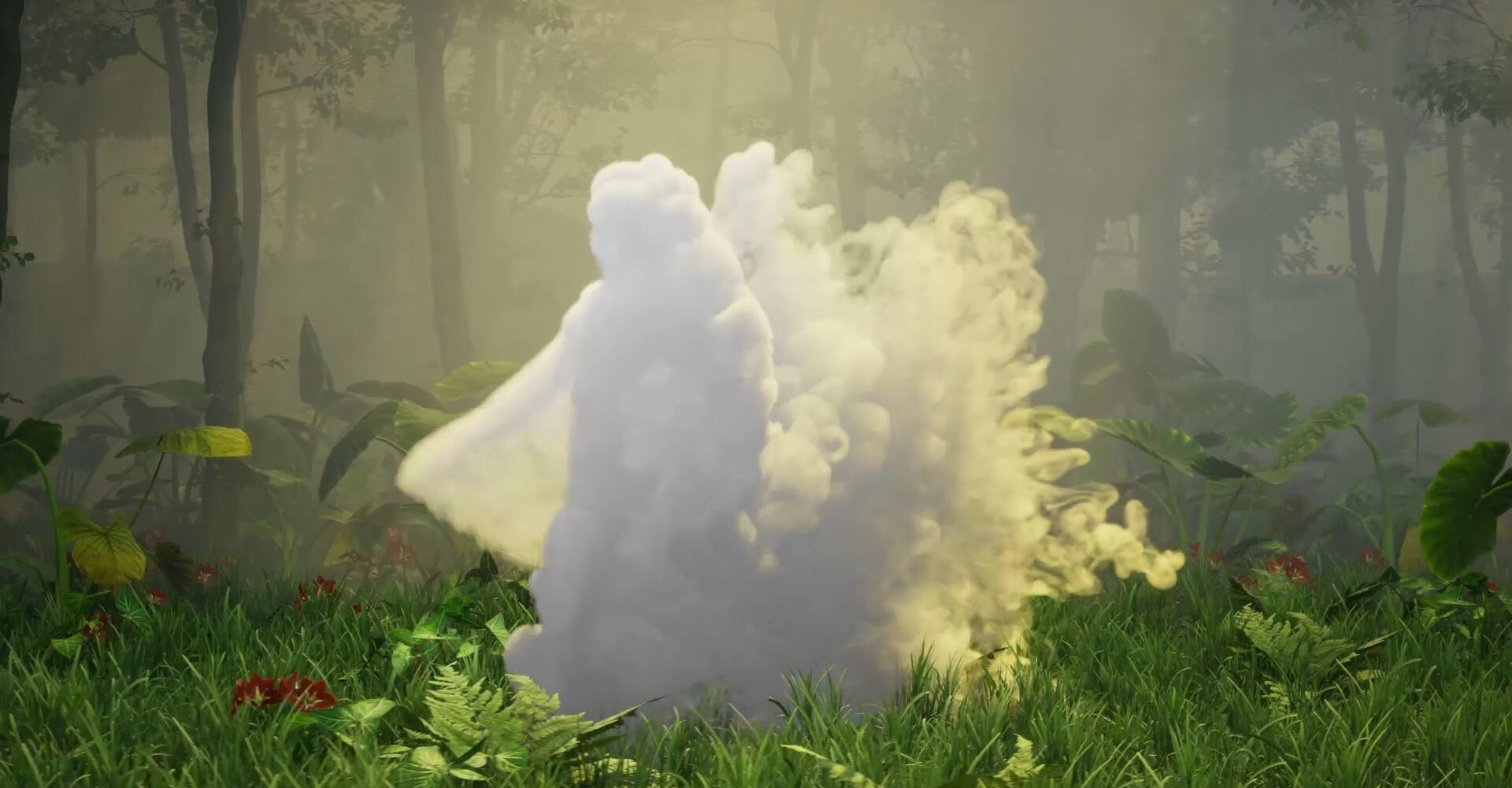 ArtStation - (UE5) Smoke Inside ME #unrealengine #embergen