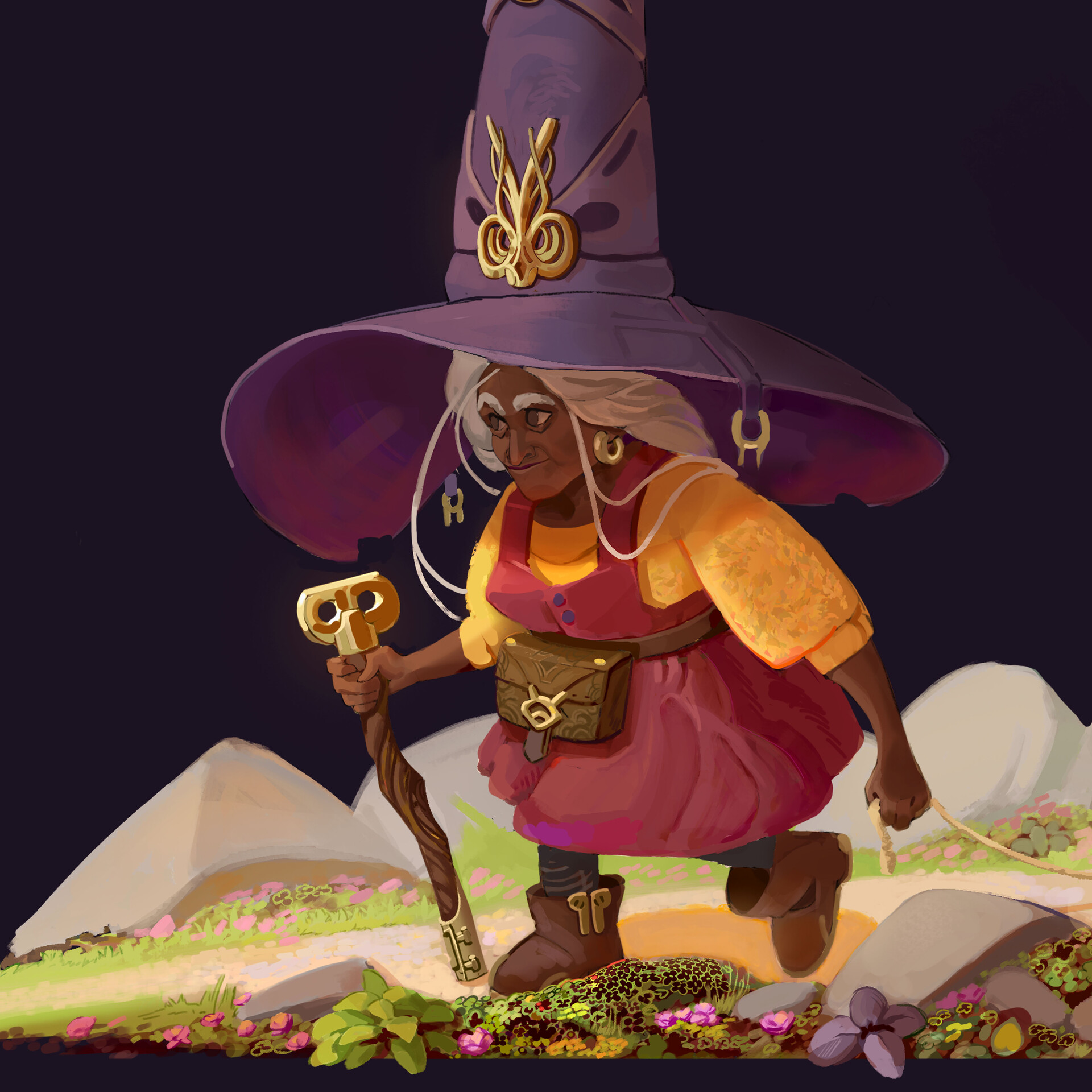ArtStation - Rosilda - The selling witch
