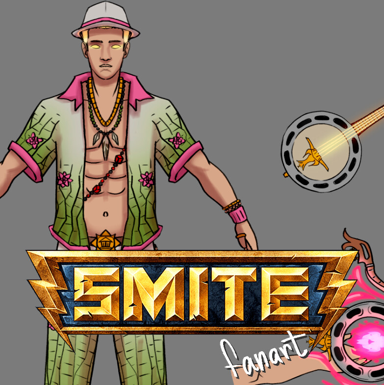 ArtStation - SMITE - Apollo Sambista Skin (Fanart)