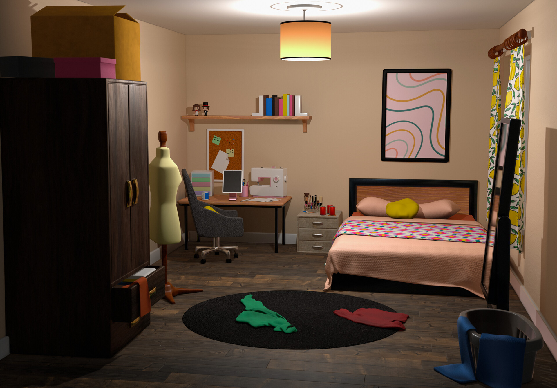 ArtStation - Emily's Room