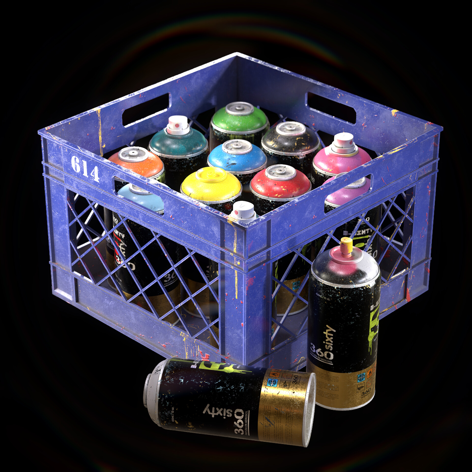 ArtStation - 360 Spray Paint